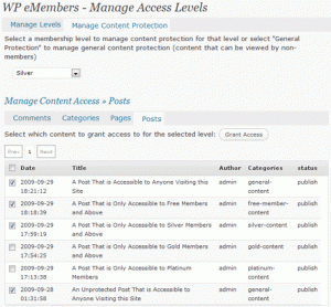How to Manage Content Protection in WP eMember - WordPress Membership