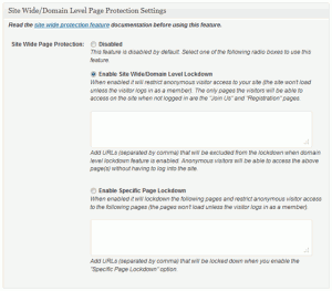 WP eMember Protection - How to Enable Site Wide Protection - WordPress Membership